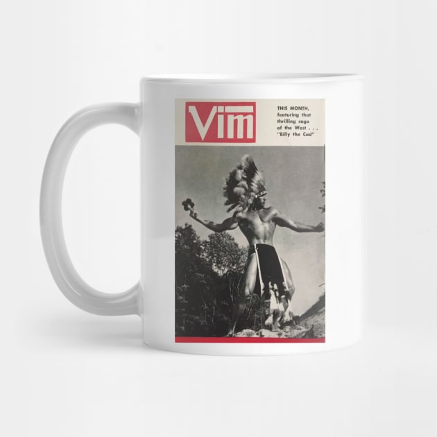 VIM Physique - Vintage Physique Muscle Male Model Magazine Cover - Vintage Male Physique - Mug ...